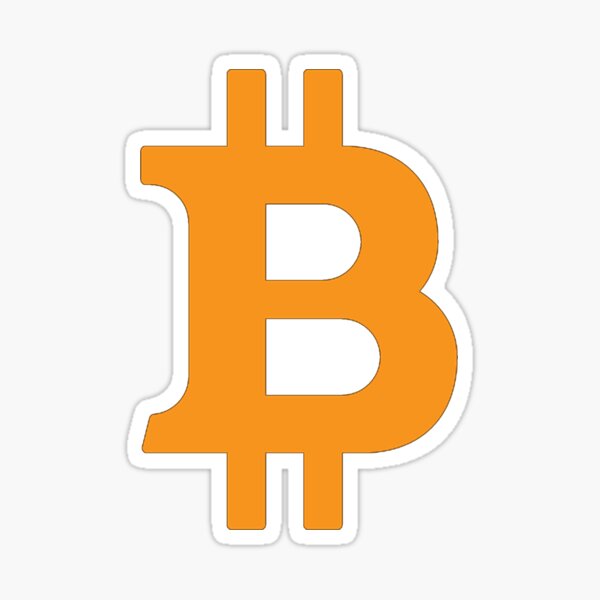 "Bitcoin Logo " Sticker by Zaarshams | Redbubble