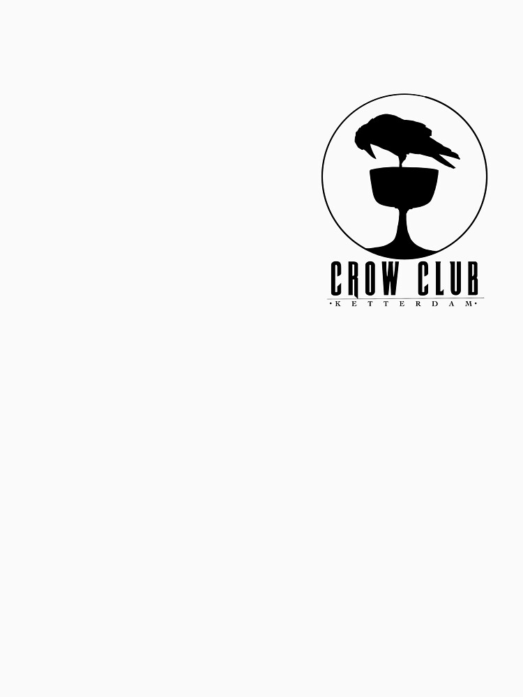 "Crow Club, Dregs tattoo design " T-shirt for Sale by Skoodl ...