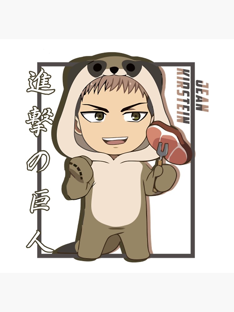 "Attack on Titan Jean Kirstein" Poster for Sale by Szekelymark | Redbubble