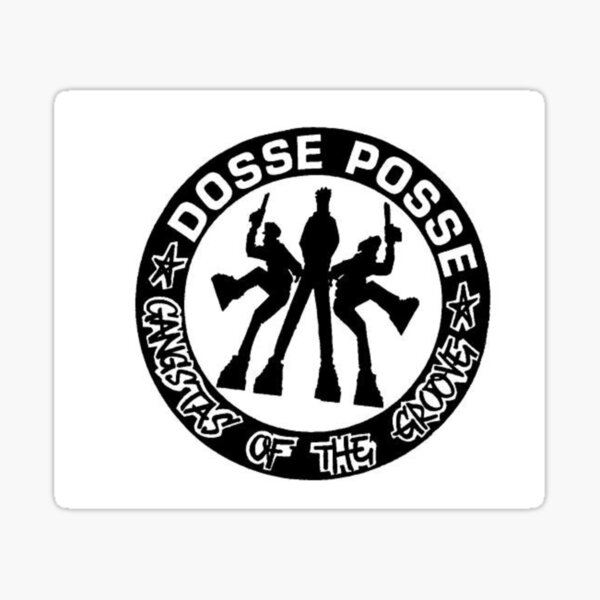 "Dosse posse" Sticker for Sale by Mfdoom123 | Redbubble