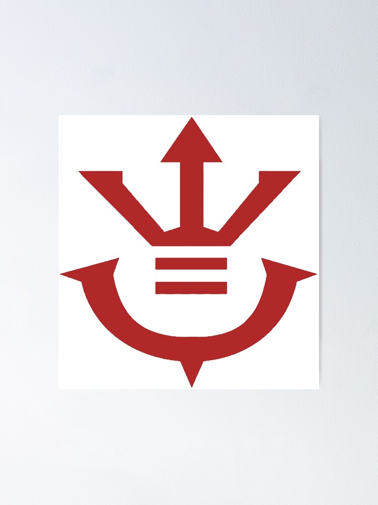 Póster «goku goku super saiyan symbols» de mraztony | Redbubble