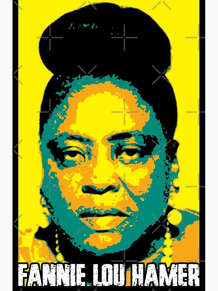 "Fannie Lou Hamer. American voting and women's rights activist ...