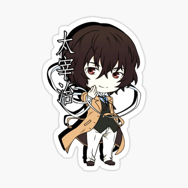 " dazai osamu" Sticker by hendrixsck | Redbubble