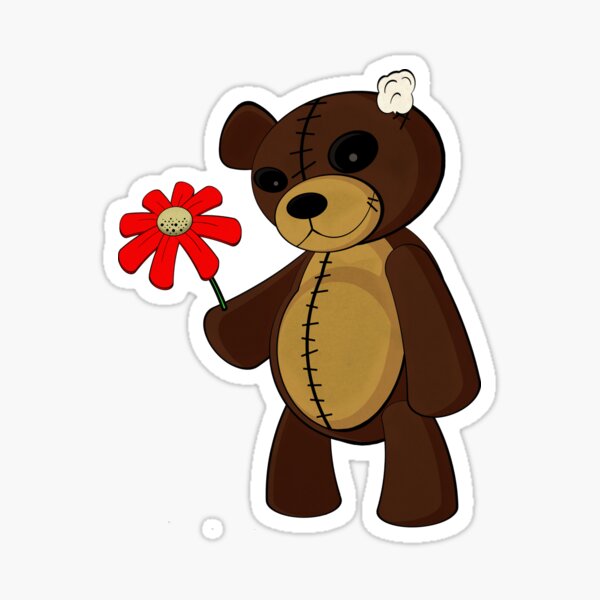 "Sweet Teddy" Sticker for Sale by Nicklas Gustafsson | Redbubble