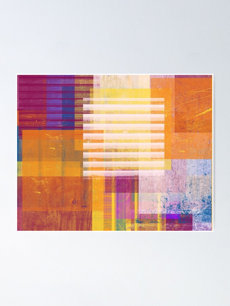 "Through the window blinds" Poster for Sale by headtrackerart | Redbubble