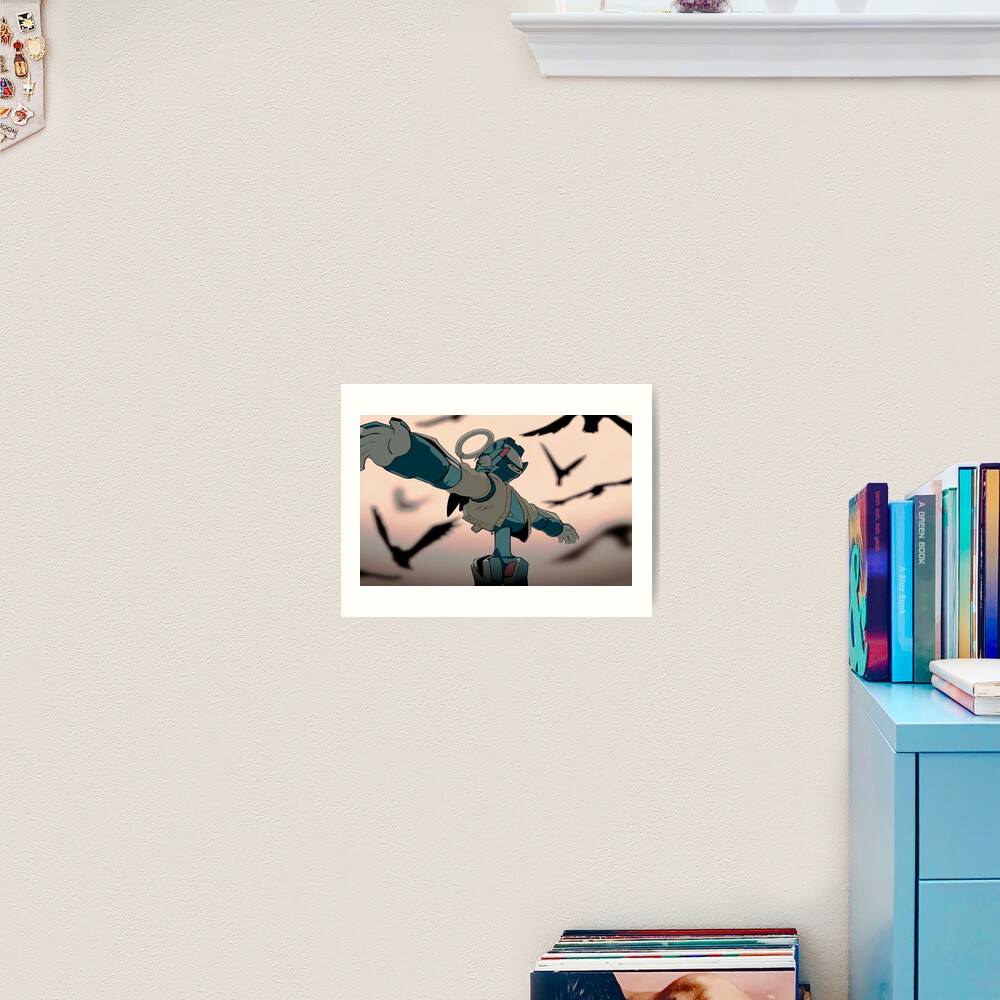 "FLCL - Canti Angel" Art Print by Maddisan | Redbubble