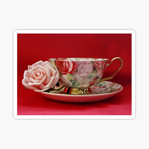 "An English Cup of Tea" Sticker by AnnDixon | Redbubble
