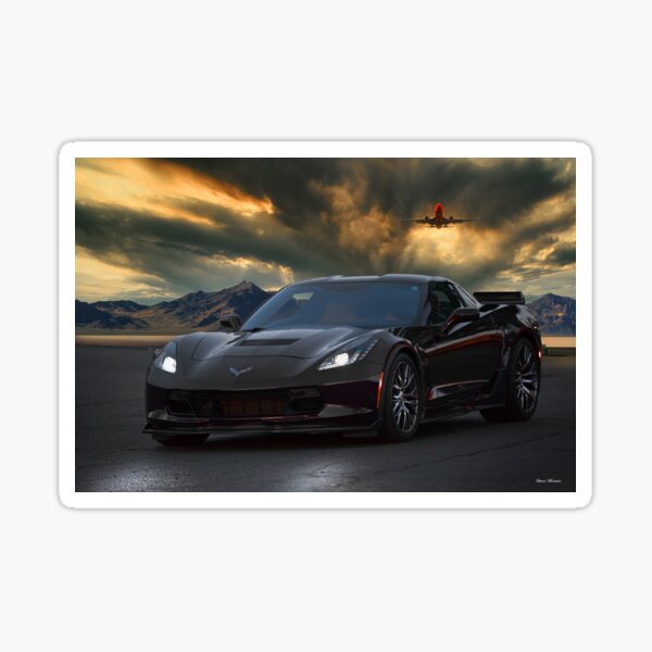 "Chevrolet C6 Corvette Stingray" Sticker for Sale by DaveKoontz | Redbubble