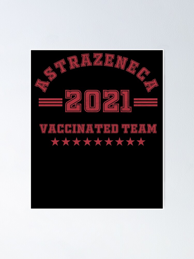 Póster «Equipo Astrazeneca - Astrazeneca Gang (¡¡EL DISEÑO ORIGINAL ...