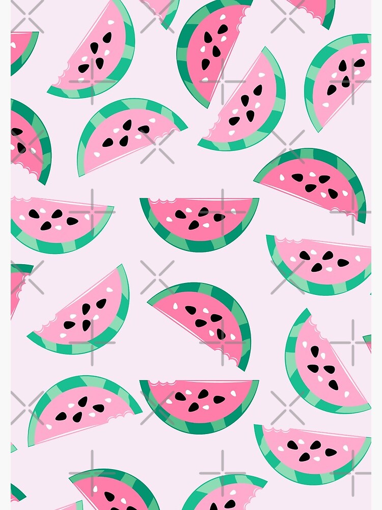 "Watermelon Vibrant and Pastel Pattern" Spiral Notebook by ...
