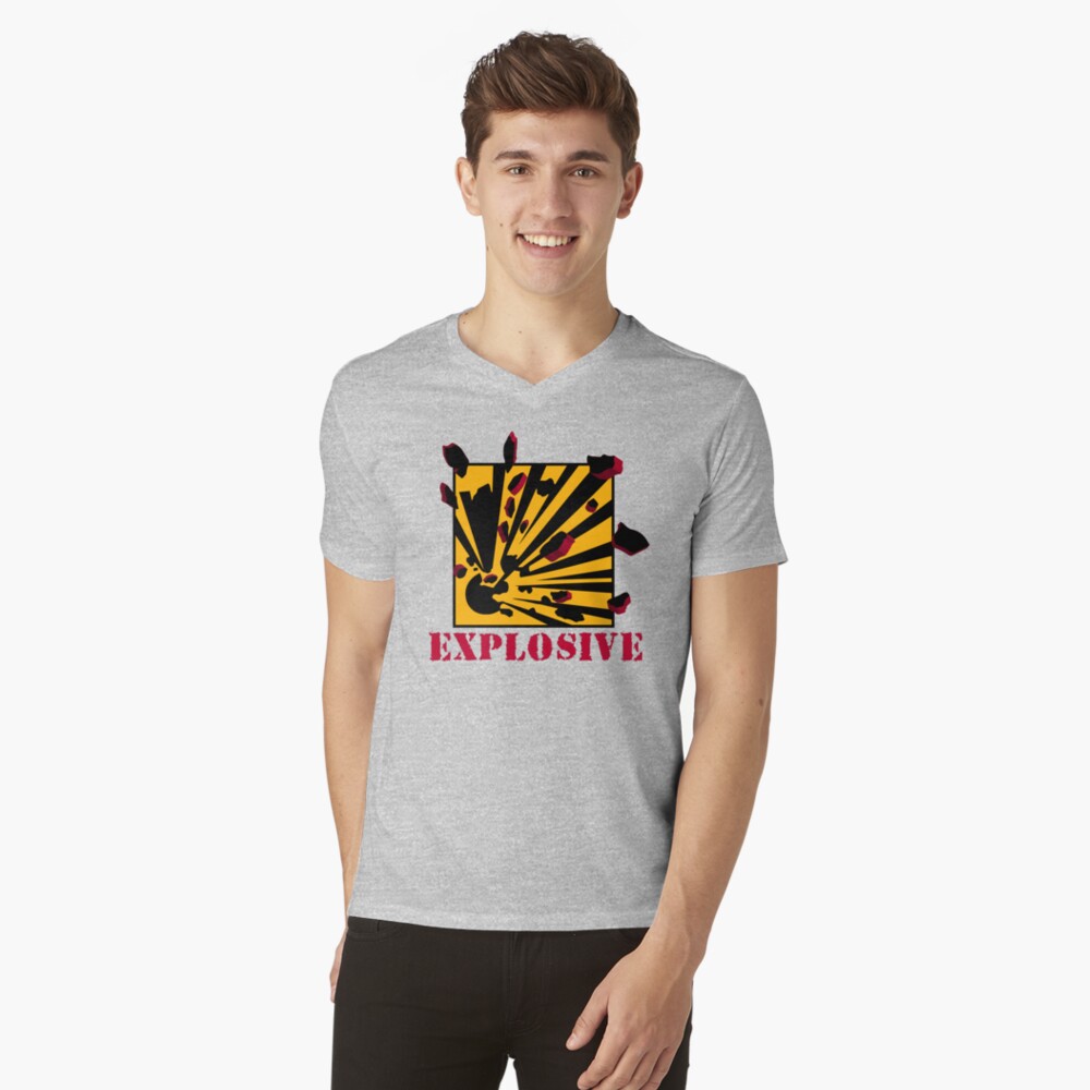 "Explosive Bomb Explosion in 3D" Sticker for Sale by MultistorieDog ...