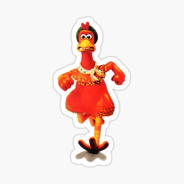 "Chicken run" Sticker by Karu971 | Redbubble