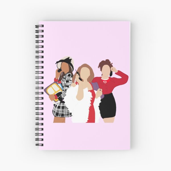 "clueless design" Spiral Notebook for Sale by kawaii-customs | Redbubble