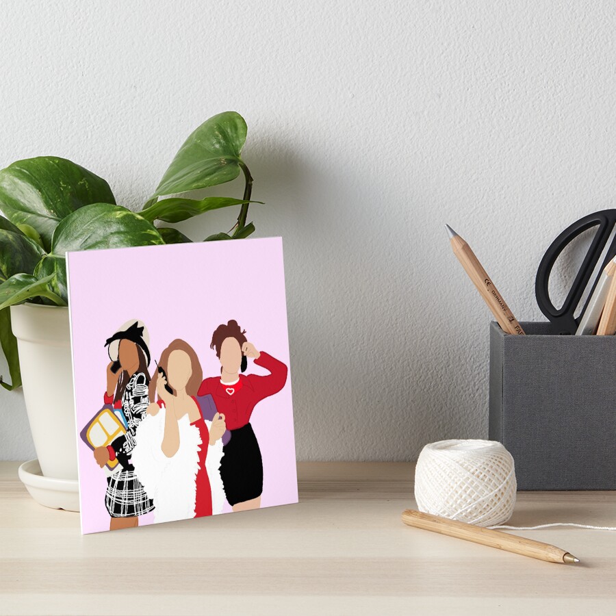 "clueless design" Art Board Print by kawaii-customs | Redbubble