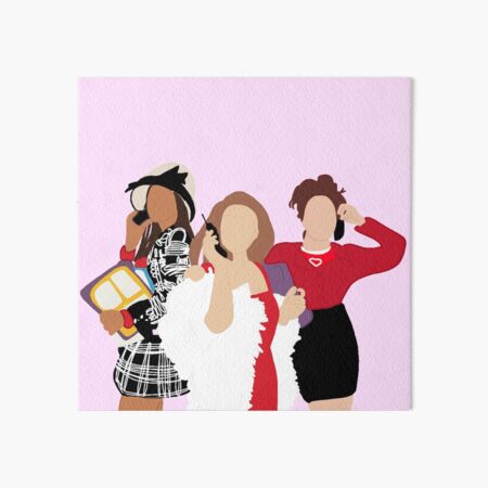 "clueless design" Art Board Print by kawaii-customs | Redbubble