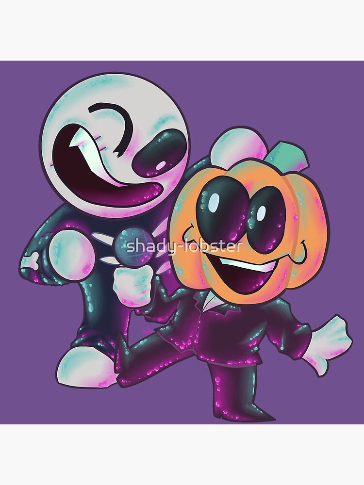 "Skid and pump Friday night funkin" Art Print by shady-lobster | Redbubble