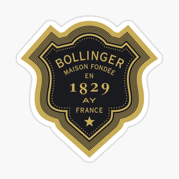 Bollinger Stickers | Redbubble