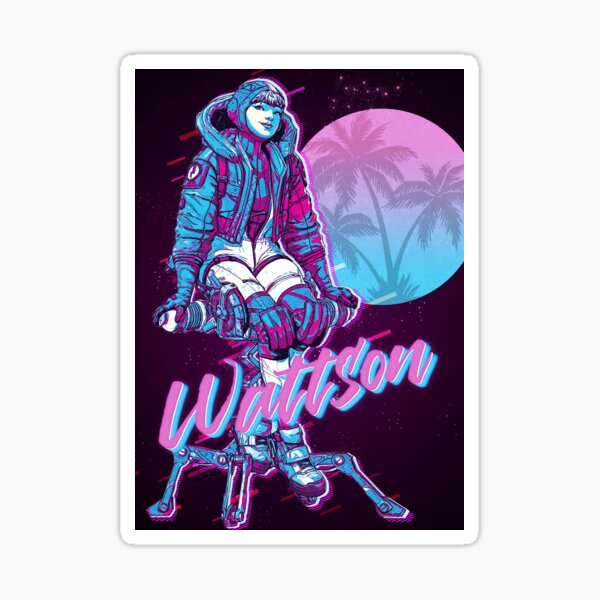 "Wattson" Sticker by Harrwill | Redbubble