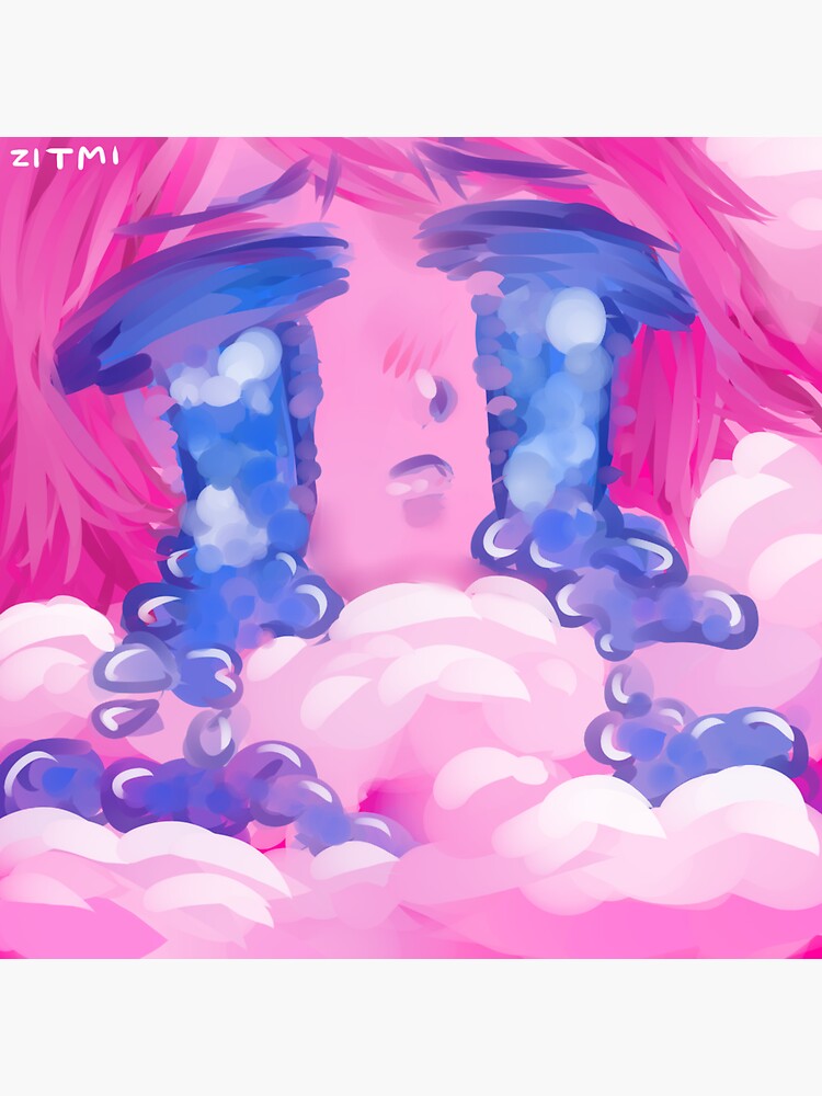 "Pink Clouds" Sticker by zitmi | Redbubble