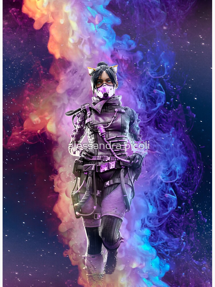 "WRAITH CAT" Sticker for Sale by Alessandra0490 | Redbubble