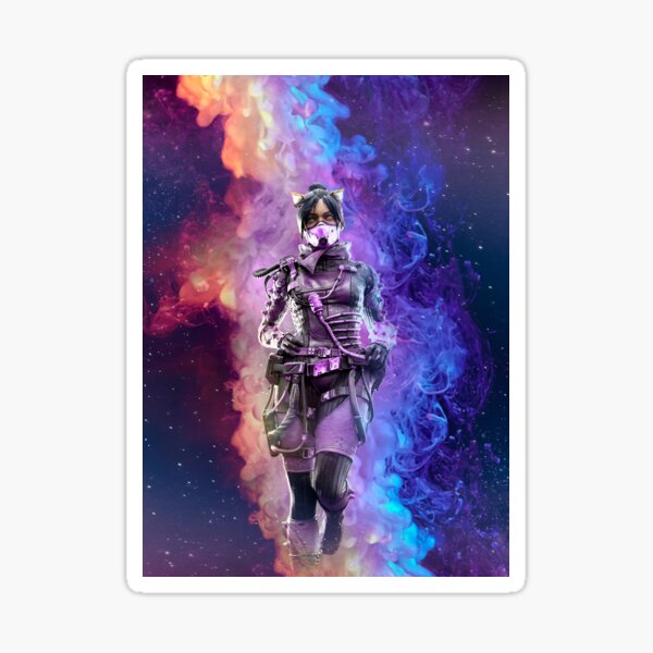 "WRAITH CAT" Sticker for Sale by Alessandra0490 | Redbubble