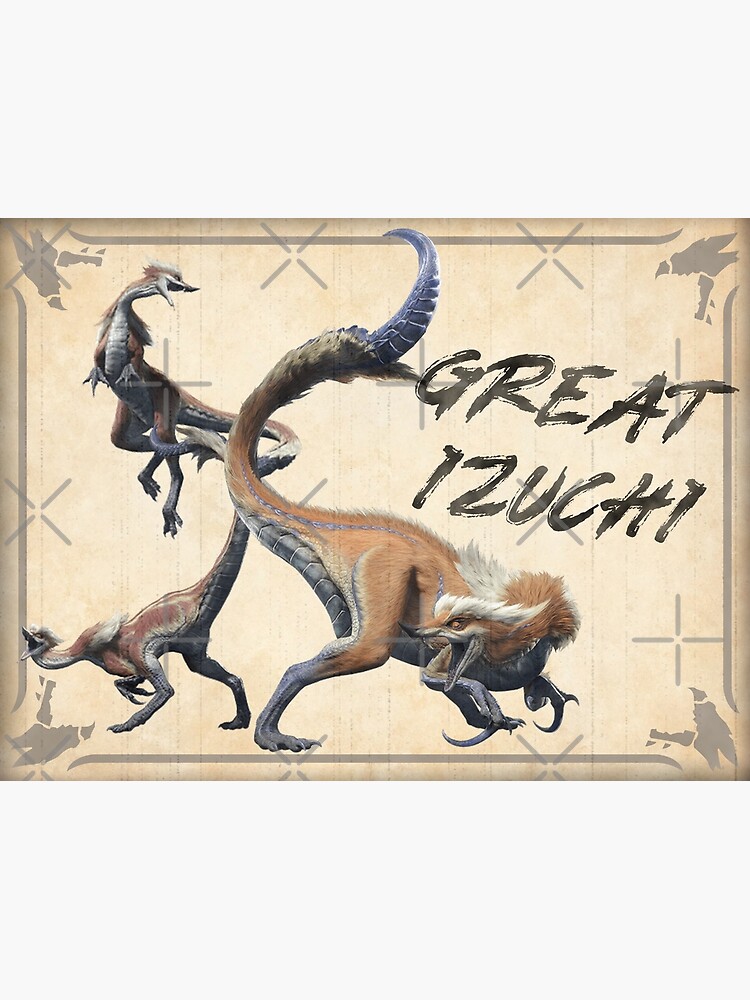 "Monster Hunter Rise - Great Izuchi" Poster by VelvetZone | Redbubble