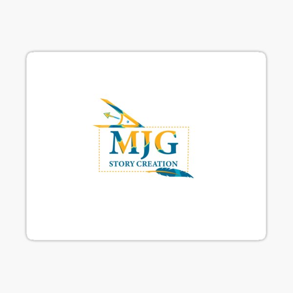 "MJG Logo Alt" Sticker for Sale by TSA13 | Redbubble