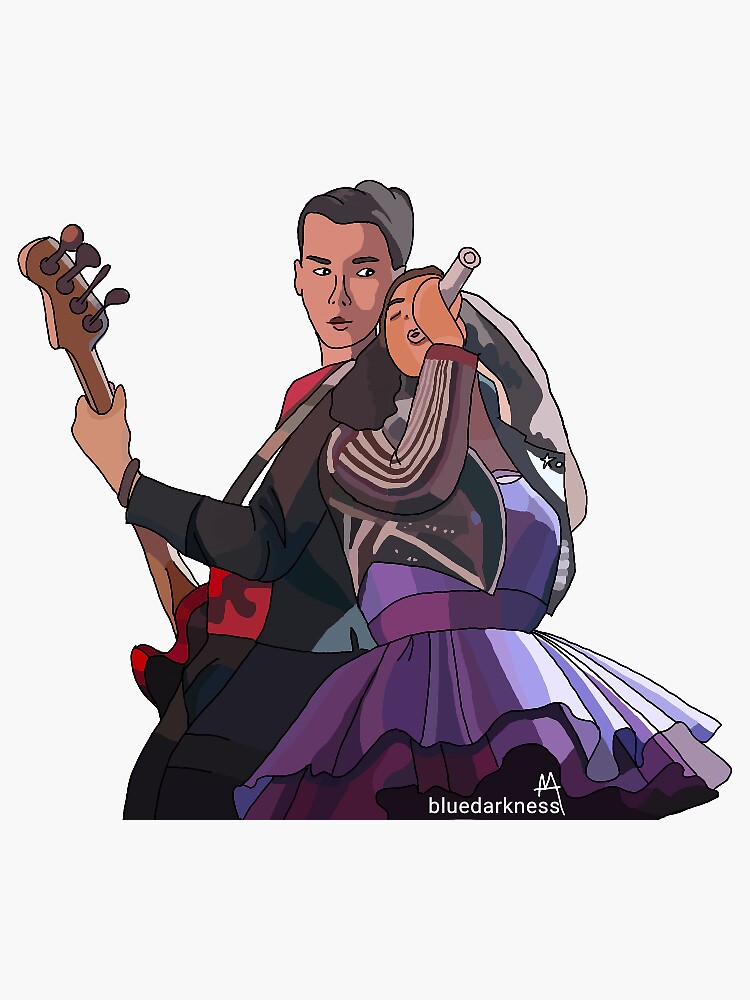 "Molina siblings in Stand Tall :)" Sticker for Sale by MMMimzy | Redbubble