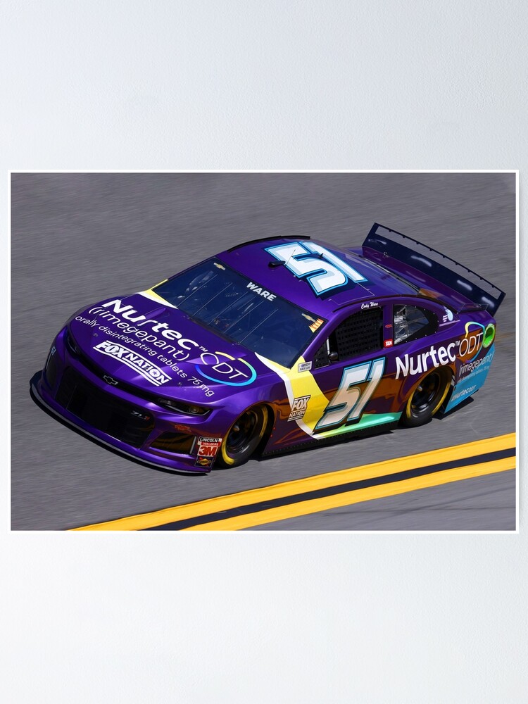 "Cody Ware racing his 2021 nascar racecar" Poster by Therod | Redbubble