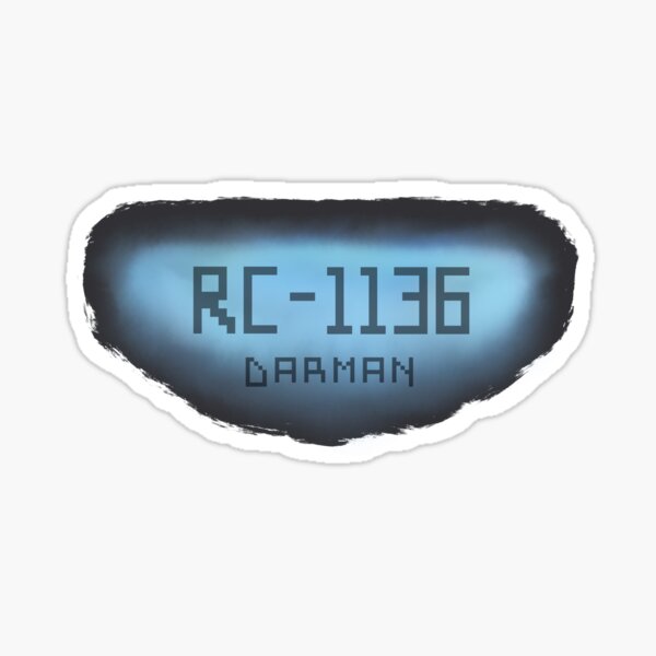 "Darman" Sticker for Sale by silverxsakura | Redbubble