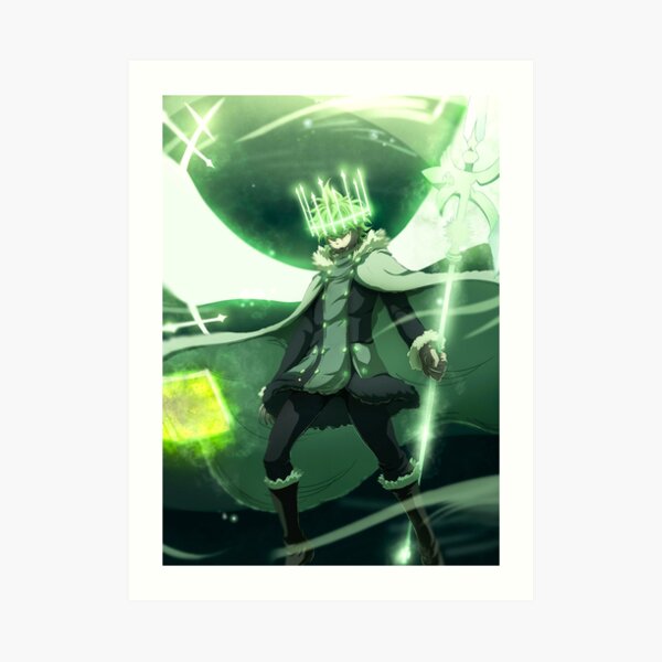 "Black Clover Yuno Full Power" Art Print for Sale by terpres | Redbubble