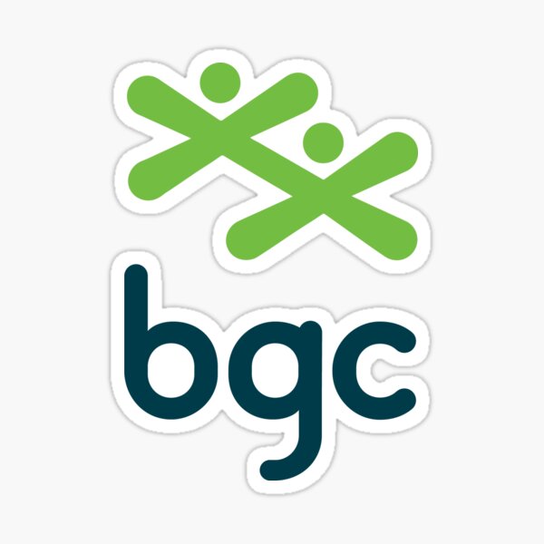 "BGC Logo 2021 - on white" Sticker for Sale by BGCCAN-2020 | Redbubble