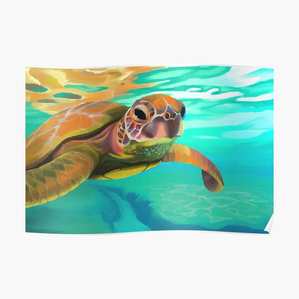 "Sea Turd" Poster by go-nuts-donuts | Redbubble