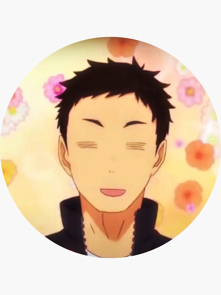 "Sawamura Daichi Haikyuu Cute" Sticker for Sale by IdaChristensen ...