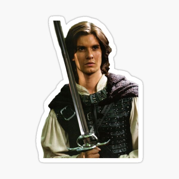 "Ben Barnes Prince Caspian" Sticker for Sale by artsytrashbag | Redbubble