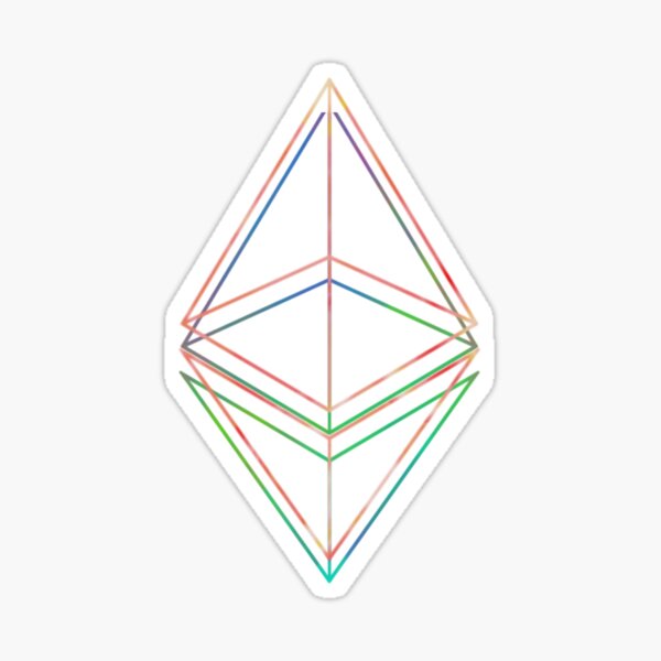 " Ethereum ETH Logo" Sticker for Sale by Pals713 | Redbubble