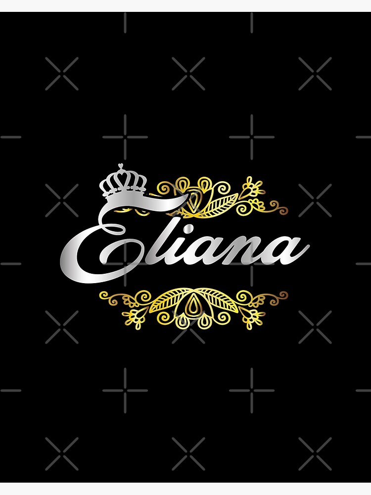 "Eliana name design - Eliana- i'm Eliana, gift for Eliana- Happy birth ...