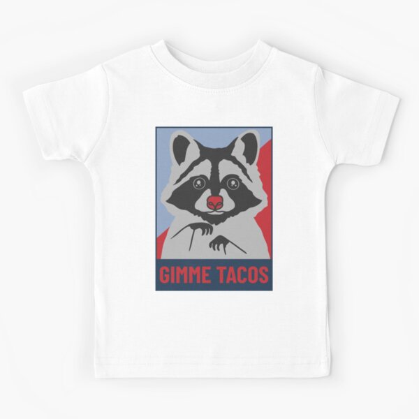"Taco Racoon" Kids T-Shirt for Sale by luisraultg | Redbubble
