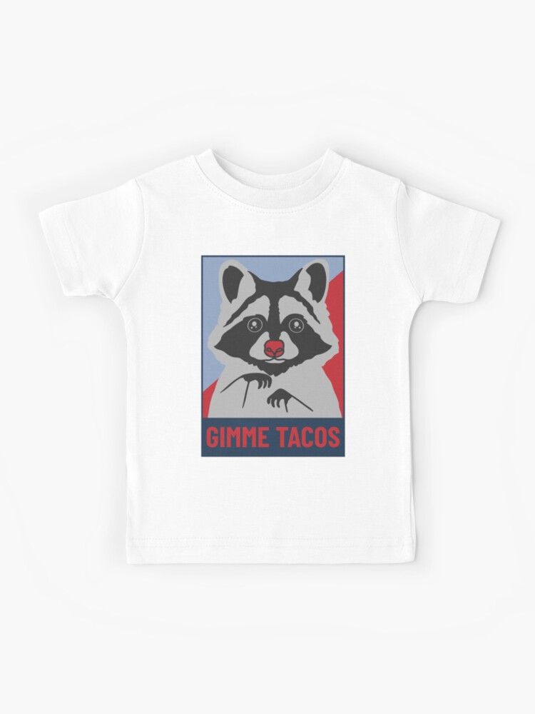 "Taco Racoon" Kids T-Shirt for Sale by luisraultg | Redbubble