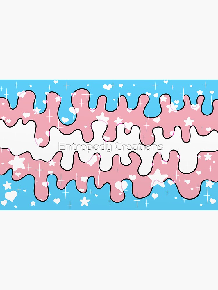 "Sparkle Trans Pride Flag" Sticker for Sale by Seaotter9000 | Redbubble