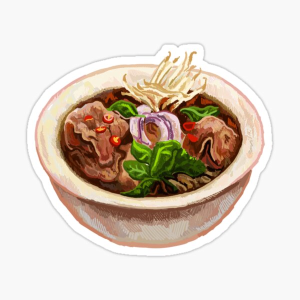 Pho Stickers | Redbubble