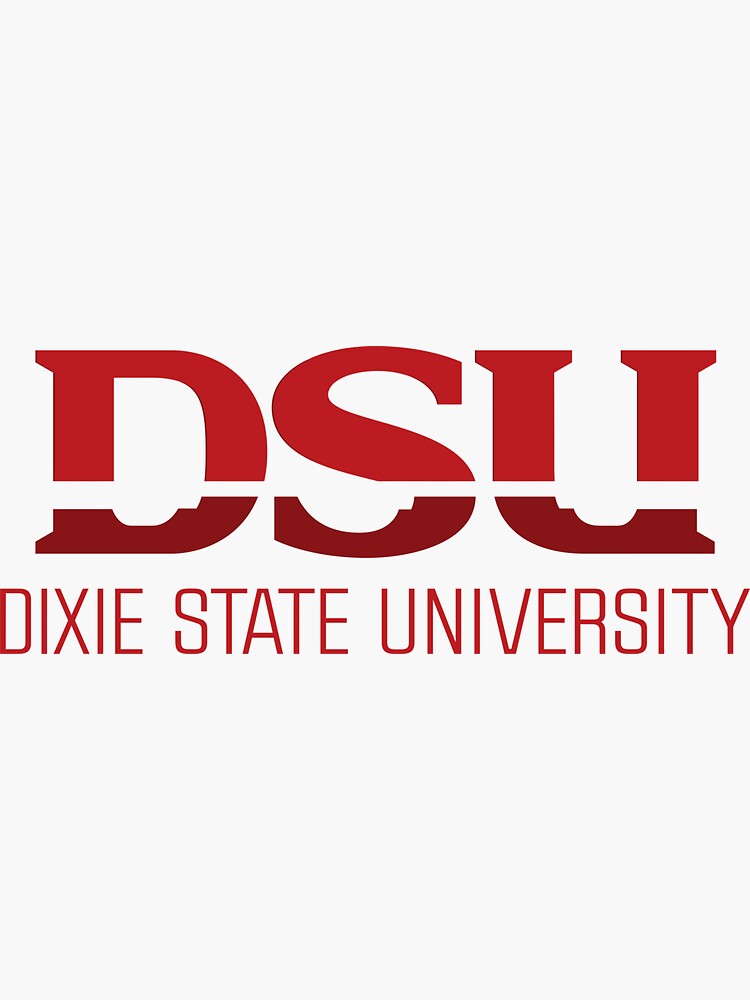 "Dixie State Utah College (DSU)" Sticker for Sale by Lubaysuku1 | Redbubble