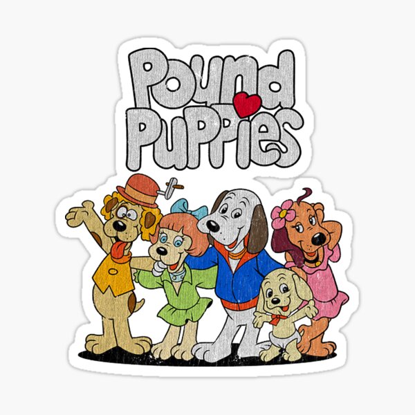Pound Puppies Stickers | Redbubble