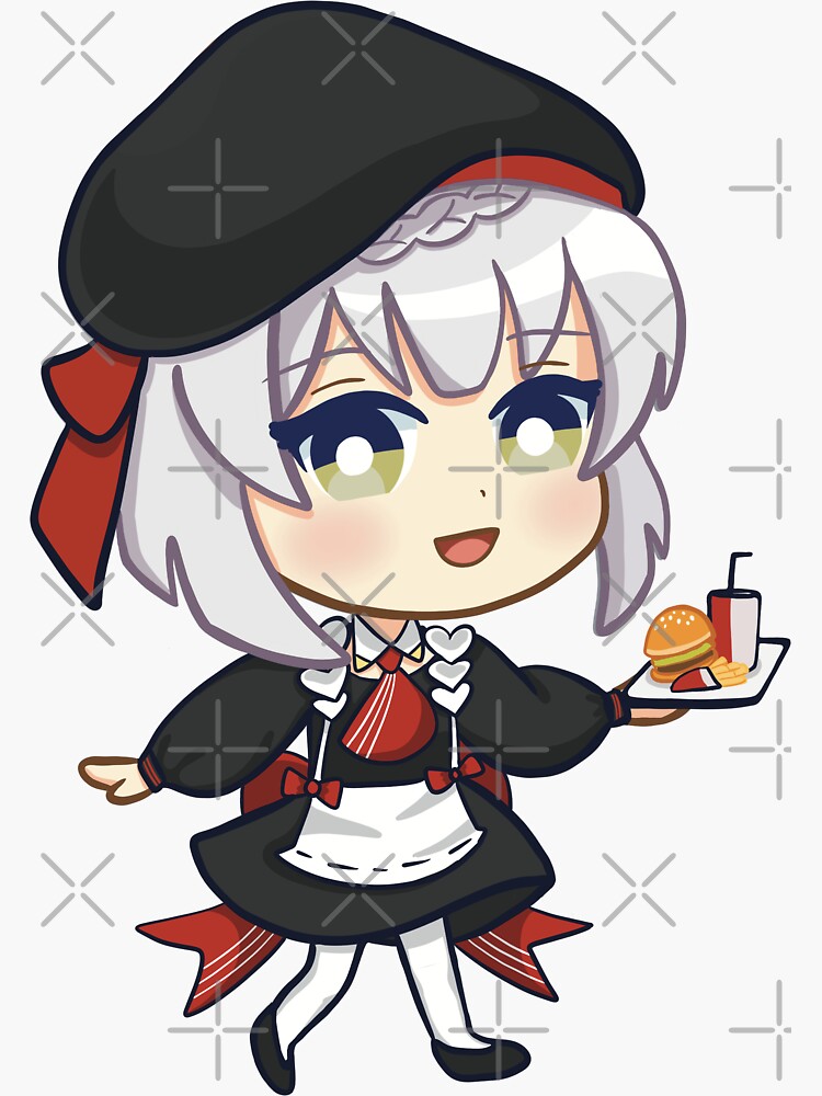 "Genshin Impact Noelle Chibi" Sticker for Sale by PeachSkyStudio ...