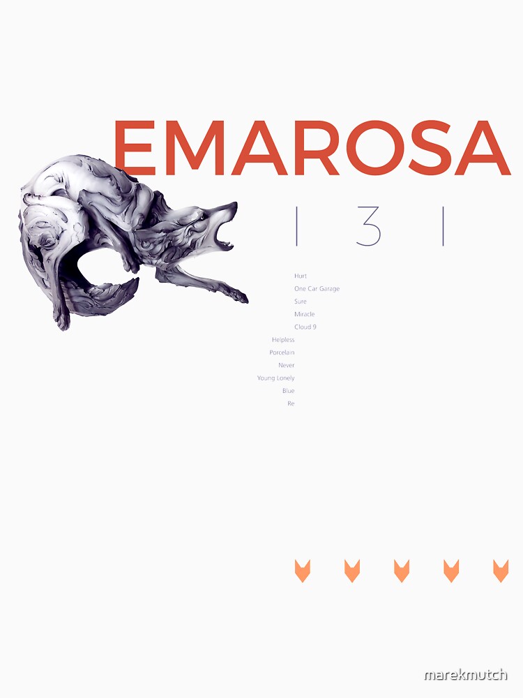 "Emarosa 131" T-shirt for Sale by marekmutch | Redbubble | emarosa t ...
