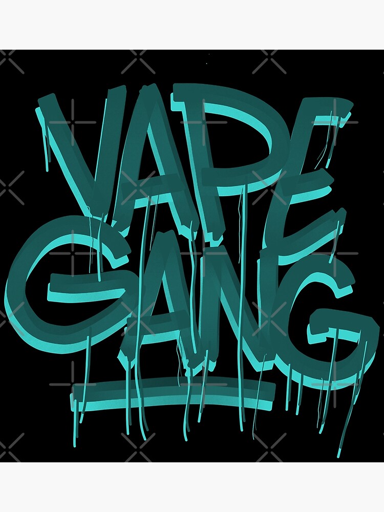"Vape gang" Poster by SamuelMolina | Redbubble