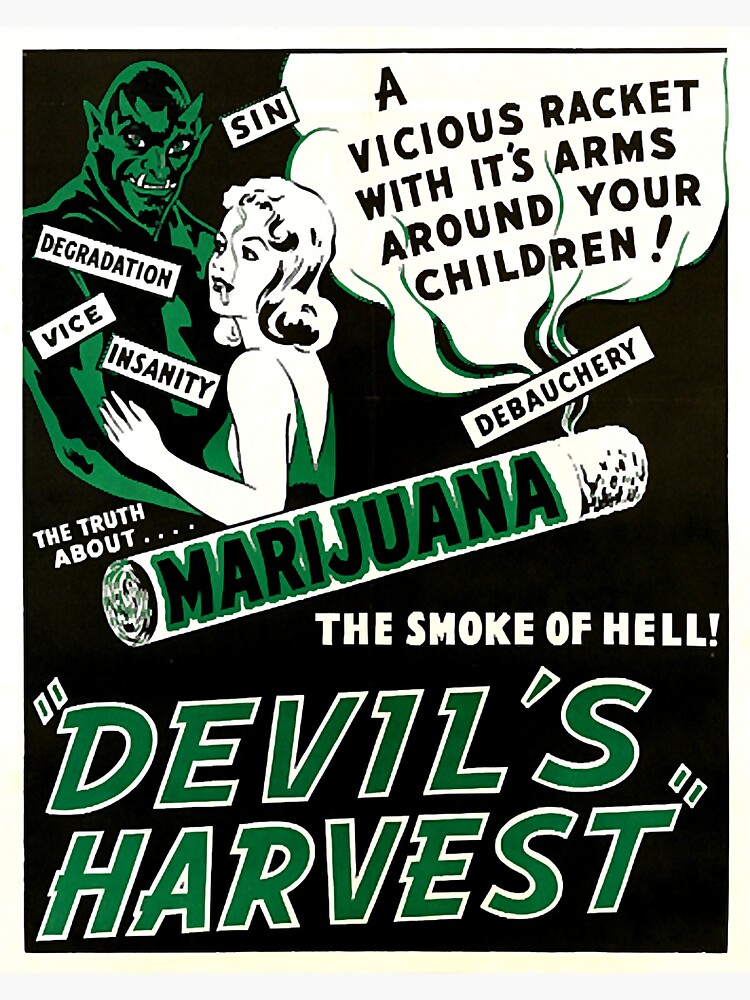 Anti Marijuana Propaganda Stickers for Sale | Redbubble