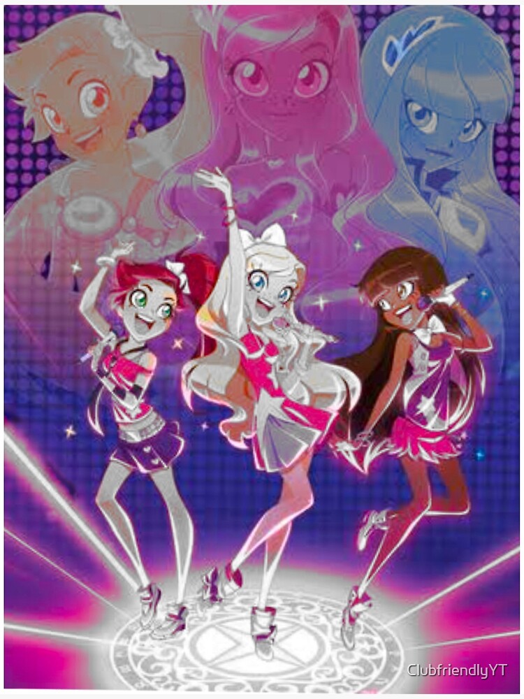 Poster « Filles Lolirock (style niveaux de gris) », par ClubfriendlyYT ...