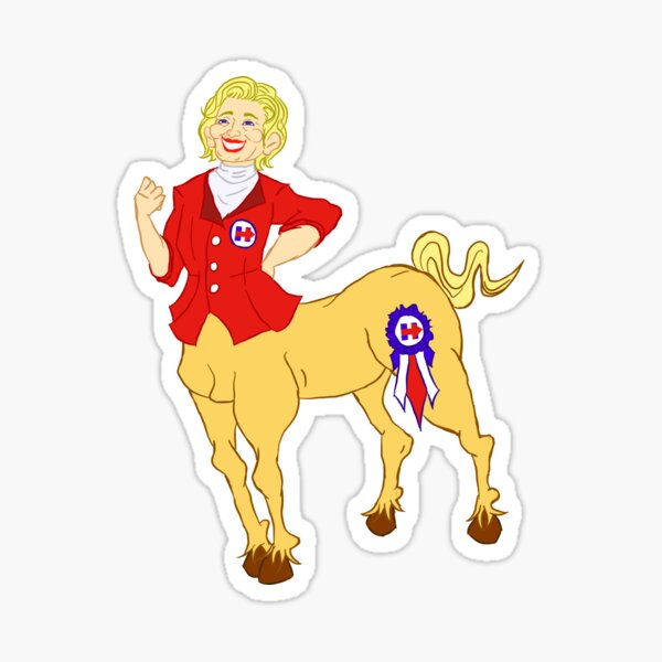 "Hillary for A-MARE-ica " Sticker for Sale by ginandcat | Redbubble