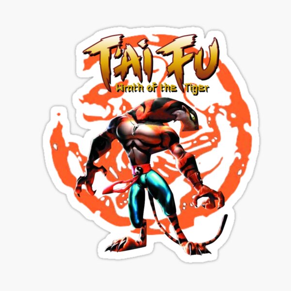 "Tai Fu The Tiger " Sticker for Sale by jakersvelmax | Redbubble